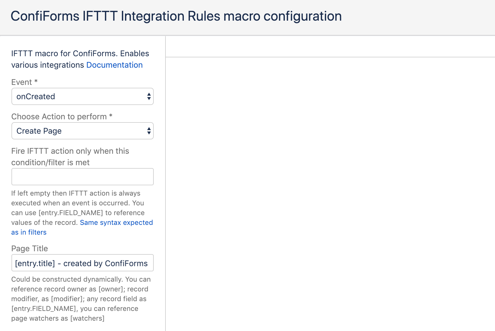 How To Create Pages In Confluence With Confiforms Confiforms Cloud