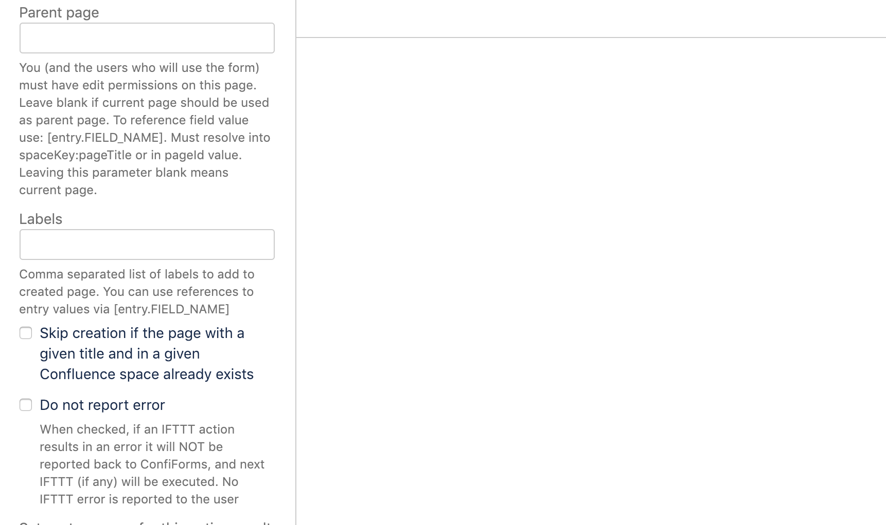 How To Create Pages In Confluence With Confiforms Confiforms Cloud