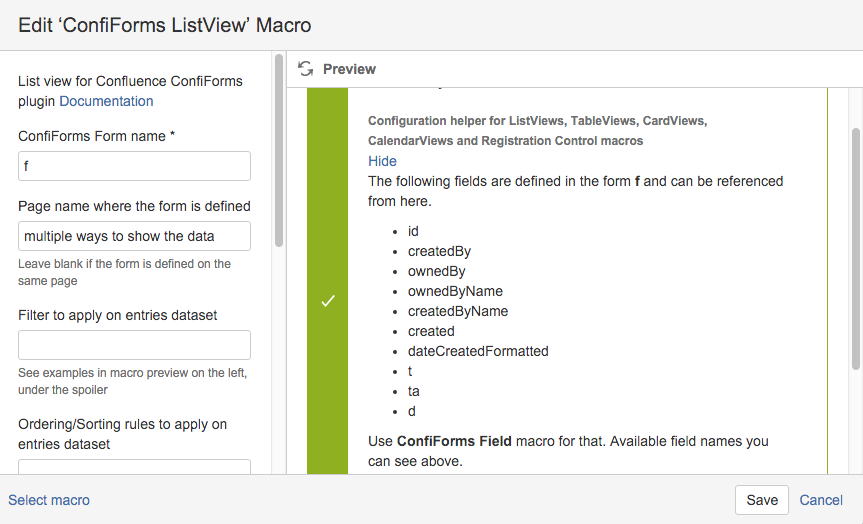 Multiple Ways To Show Your Form Data In Confluence With Confiforms